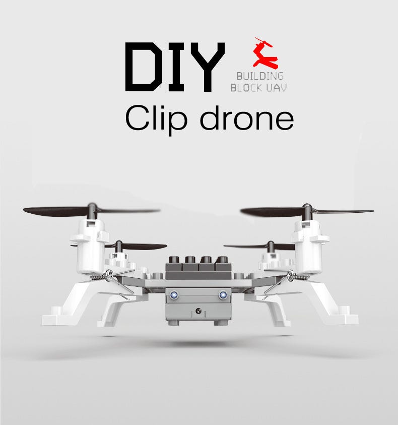 DIY clip drone camera- infinite change universal assembly | by Jeff Cai ...