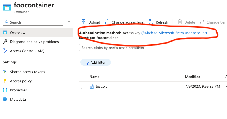 Azure Storage Account Disable Shared Key Access By One9two Medium
