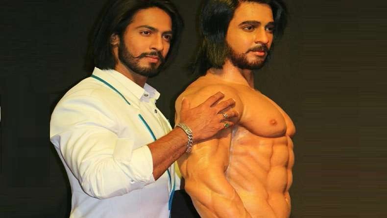 Mr World 2015 Thakur Anoop Singh unveils his wax statue | by NewsX | Medium