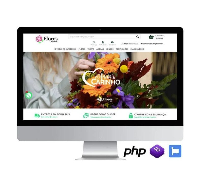 Script Loja Virtual Para Floricultura Em php Com Painel Admin | by Tem de Tudo Programas | Medium