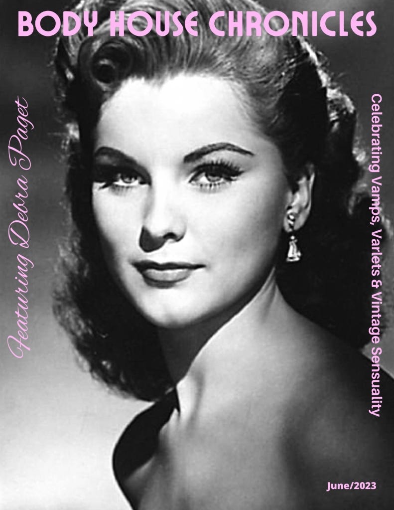 DEBRA PAGET — #62 JUNE/2023 BHC. FEATURED In This Month’s Body House… | by Old Hollywood ...