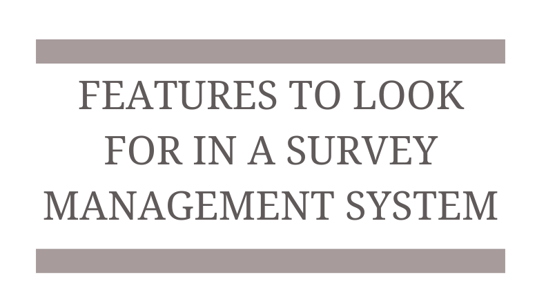 Survey Management. Survey research uses surveys to collect… | by ...