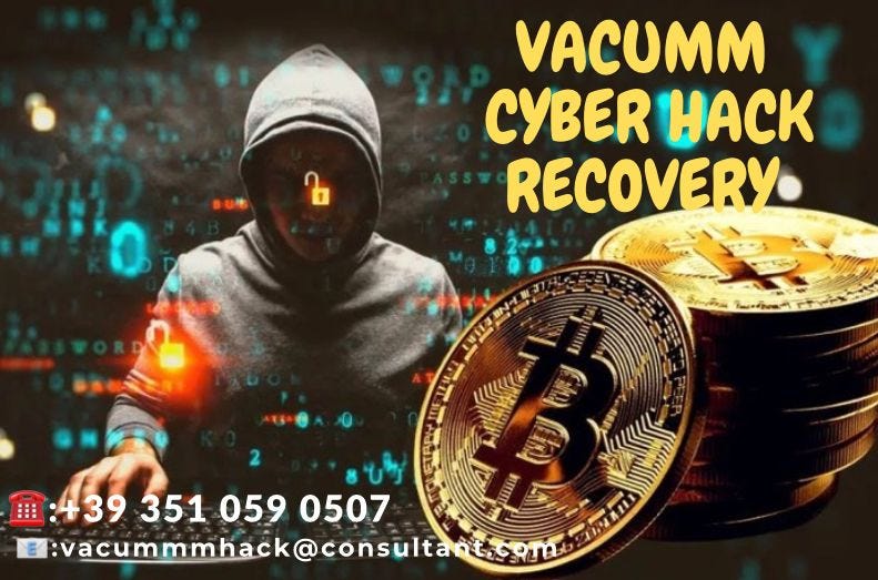 Contact Vacumm Cyber Hackers: Crypto And Digital Asset Recovery Team ...