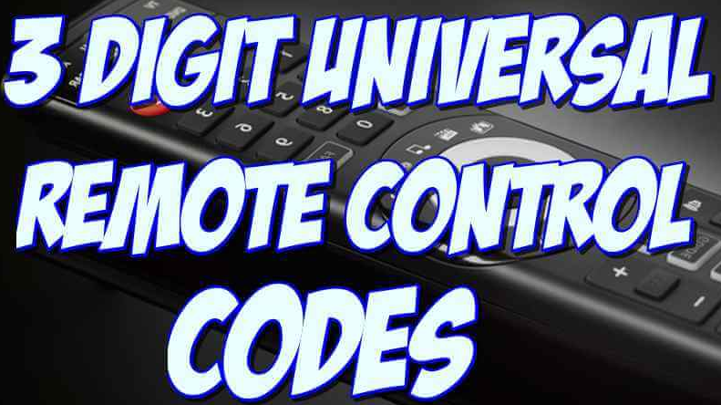 3 Digit Universal Remote Codes for TV - My Universal Remote Codes - Medium