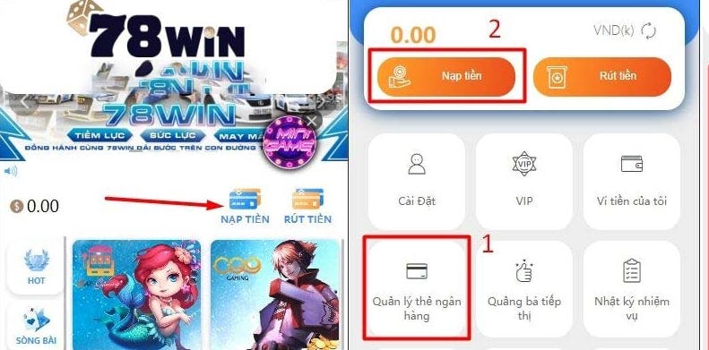Nạp tiền 78win — Cách nạp tiền và những lưu ý cần biết - 78WIN STYLE - Medium
