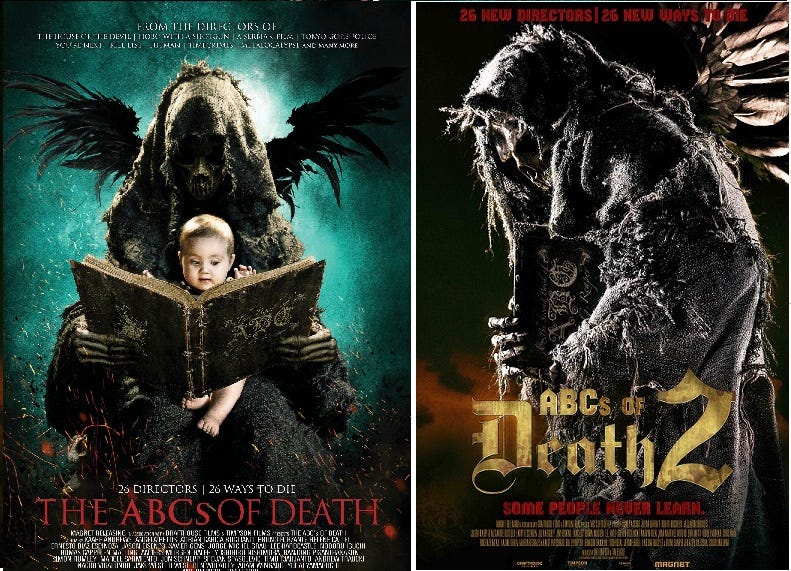 Review: The ABC’s of Death 1&2 2012/2014 | by HorrorMovieMama | Medium