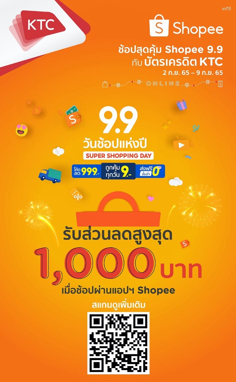 KTC-Shopee offers a value package promo with up to 1,000 baht discount codes | by ...