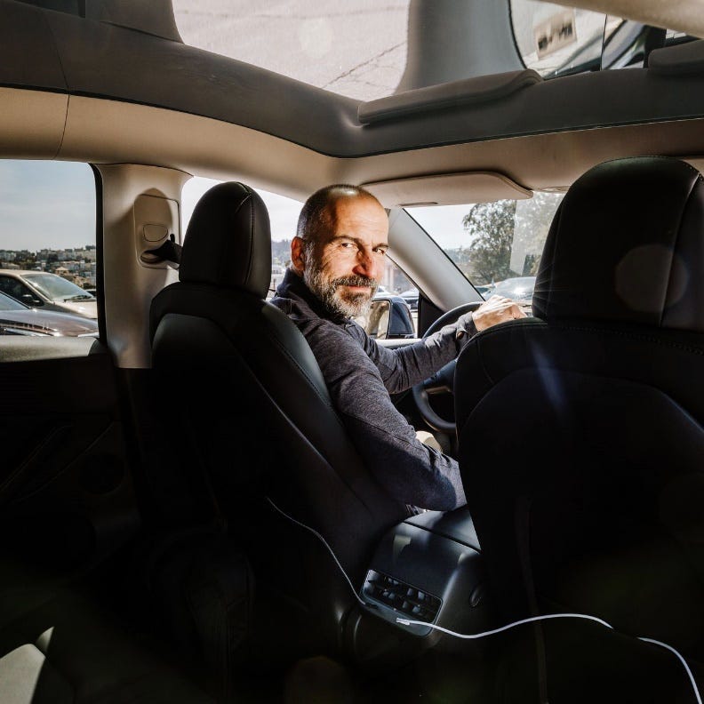 Taking it to the streets — Uber CEO finds out what it’s really like to ...