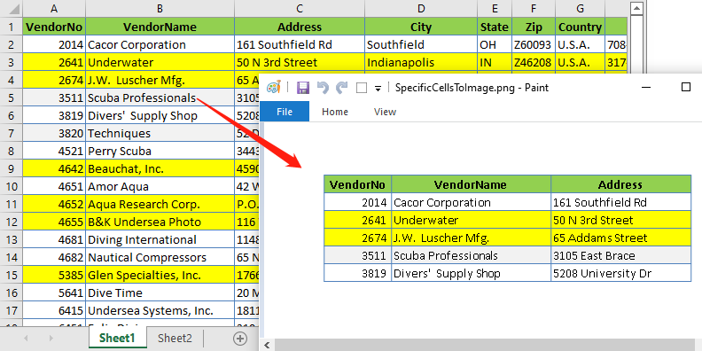 C#/VB.NET: Convert Excel Worksheets to Images (PNG, JPEG, EMF, SVG) | by Alice Yang | Medium