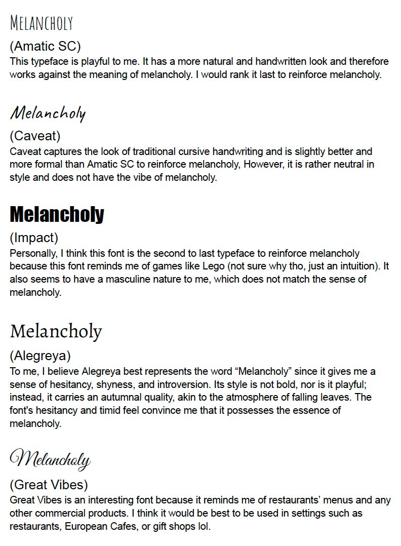 Project 3: Typography | Type Specimen Poster | by Crystal Hu | Medium