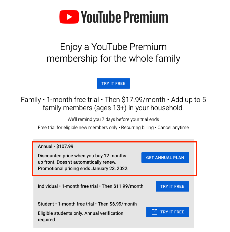 Read Before You Buy YouTube Premium Annual Subscription By Life is Read Before You Buy YouTube Premium Annual Subscription By Life is