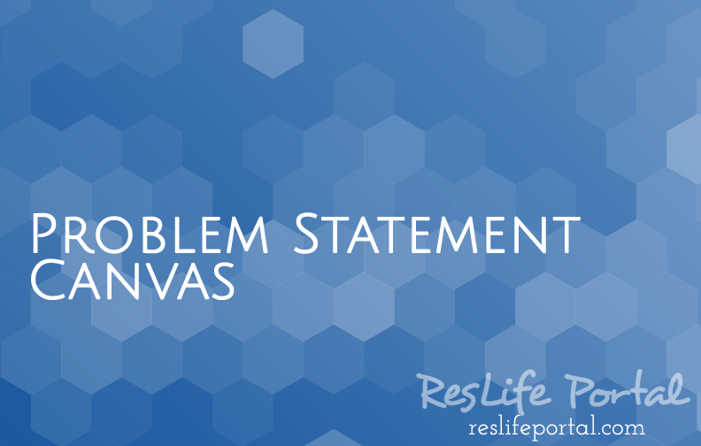 Problem Statement Canvas. This is a free resource to help higher… | by ...
