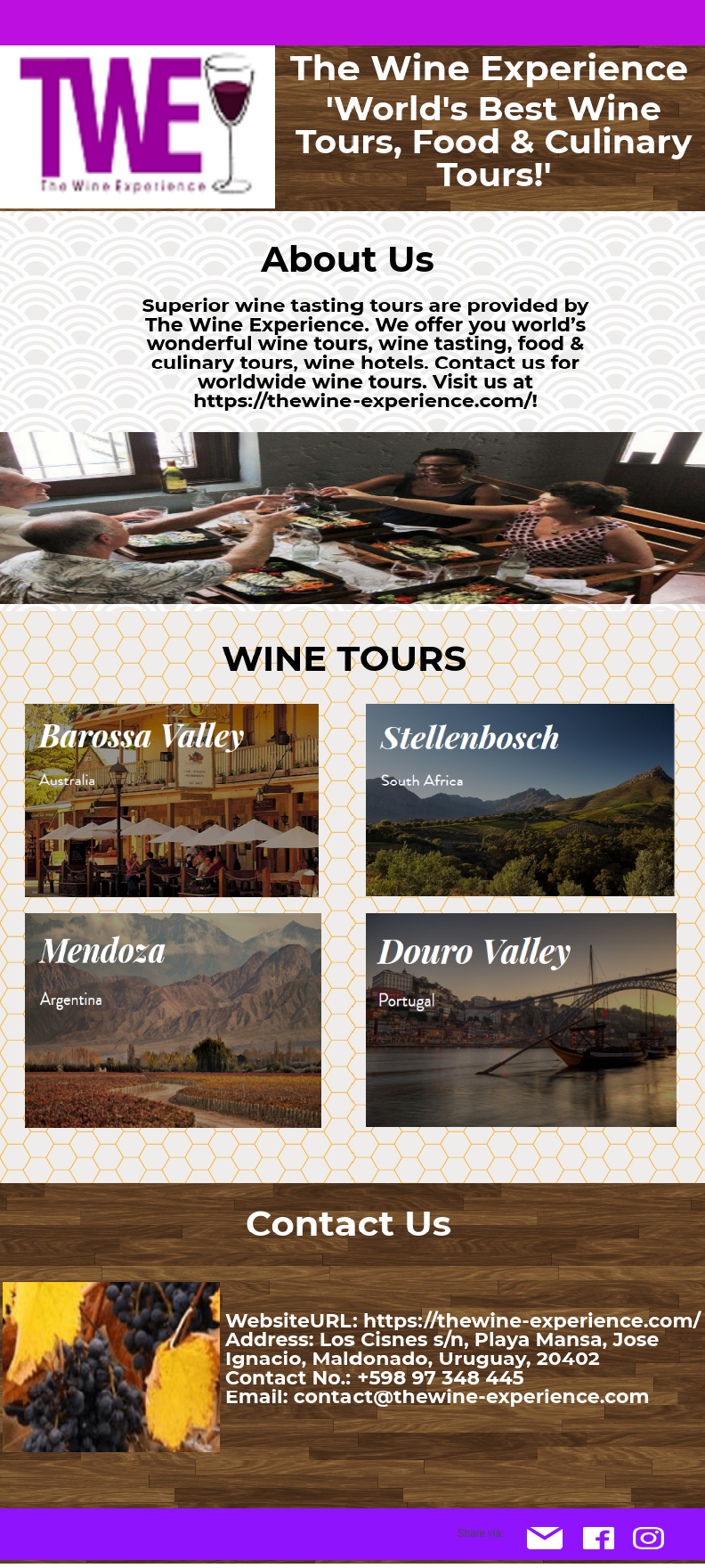 World’s best Wine Tours | by The Wine Experience | Medium