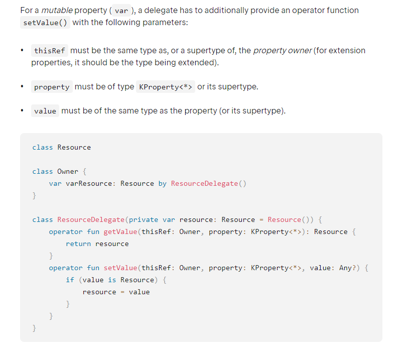 淺淺談一下Kotlin by (delegate property)是什麼 | by JLin | Medium