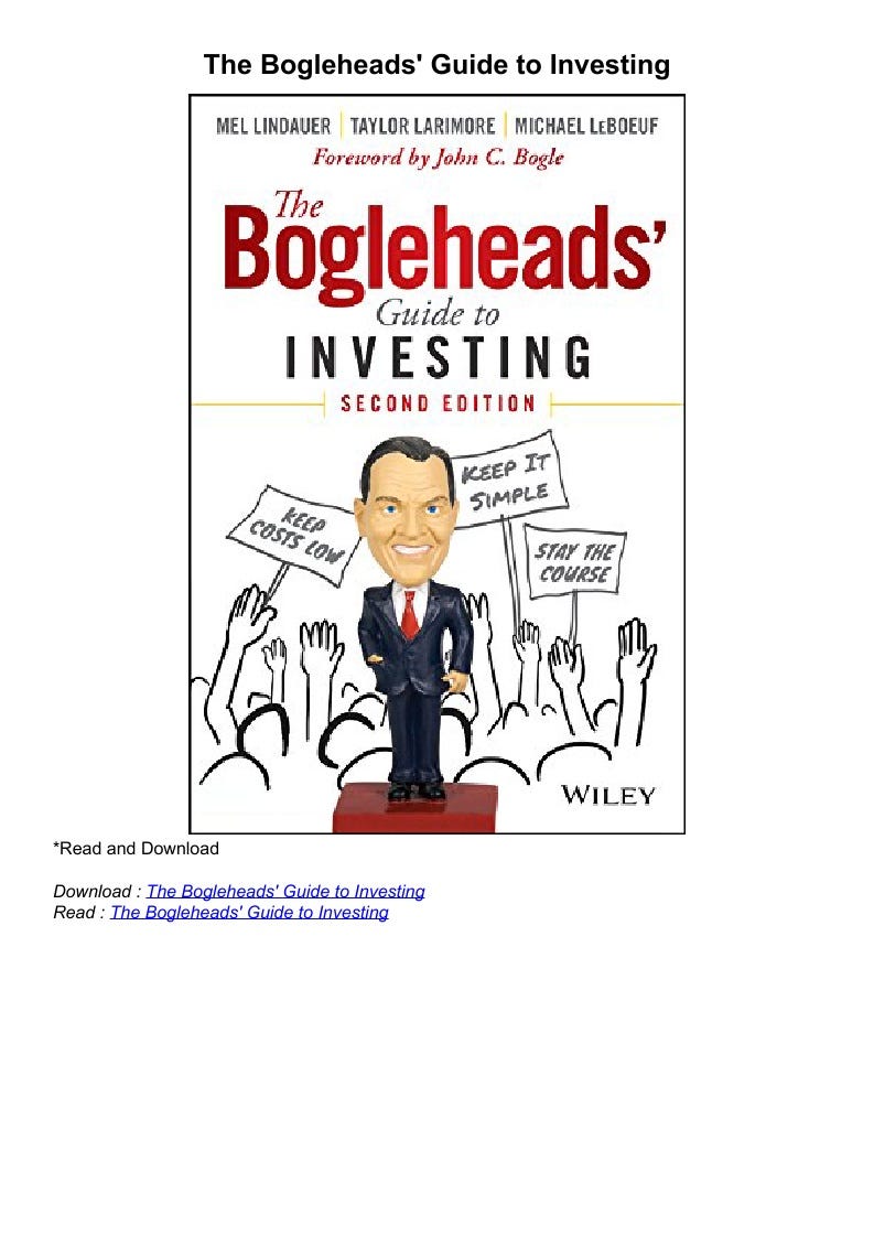 (PDF) The Bogleheads’ Guide to Investing PDF | by Fhunrender Wobbly ...
