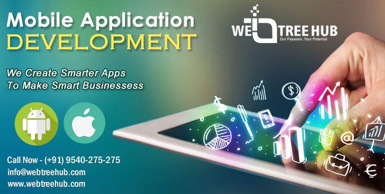 Mobile app development company in noida | by webtree hub | Medium