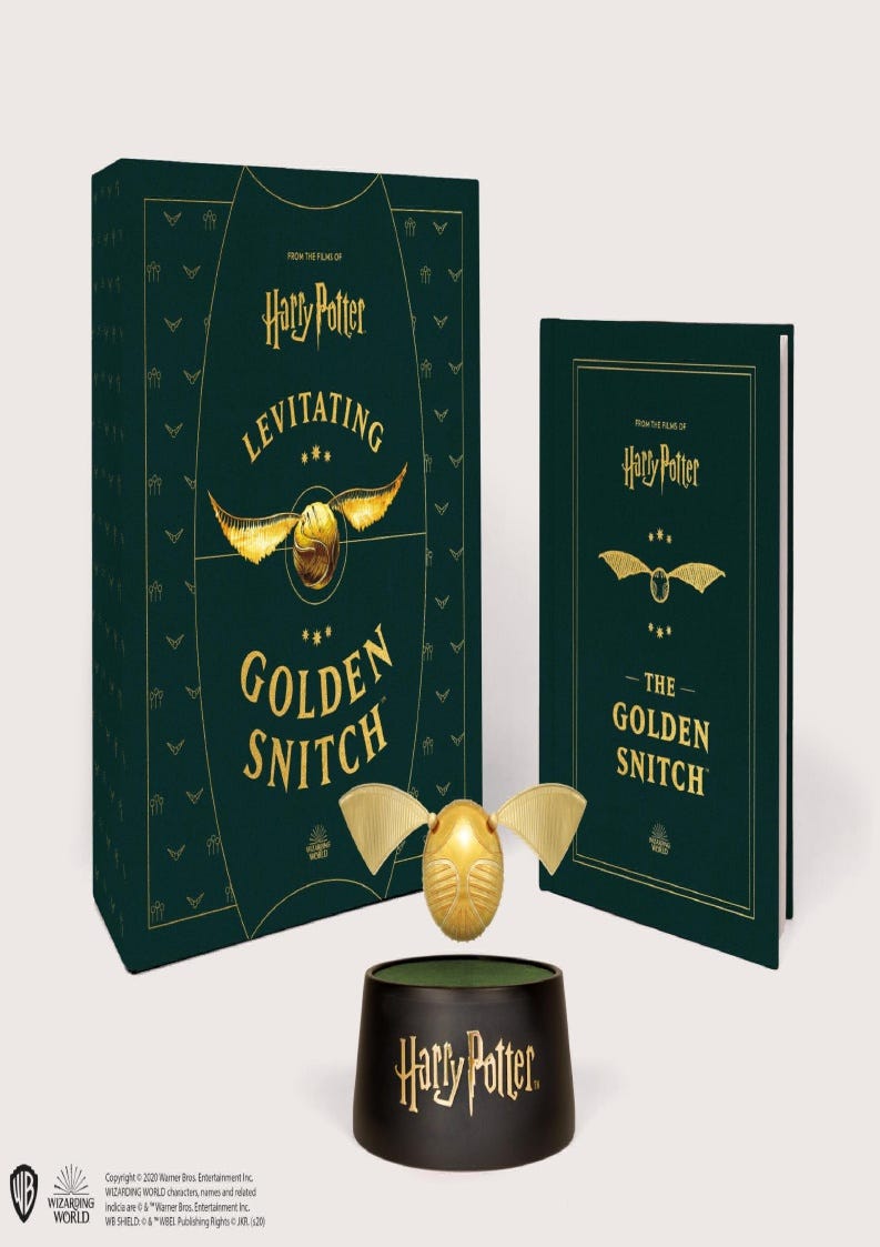 READ/DOWNLOAD Harry Potter Levitating Golden Snitch | by georginawebb ...