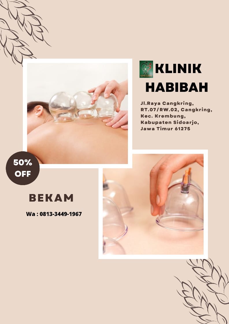HASIL MEMUASKAN, wa 0813-3449-1967, Bekam Punggung Klinik Habibah Krian KLIK https://wa.me ...