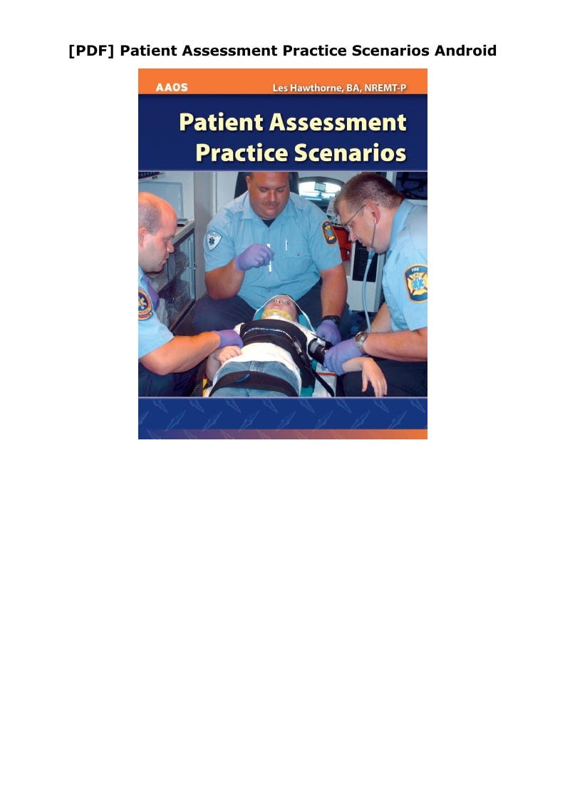 PDF Patient Assessment Practice Scenarios Android | by ...