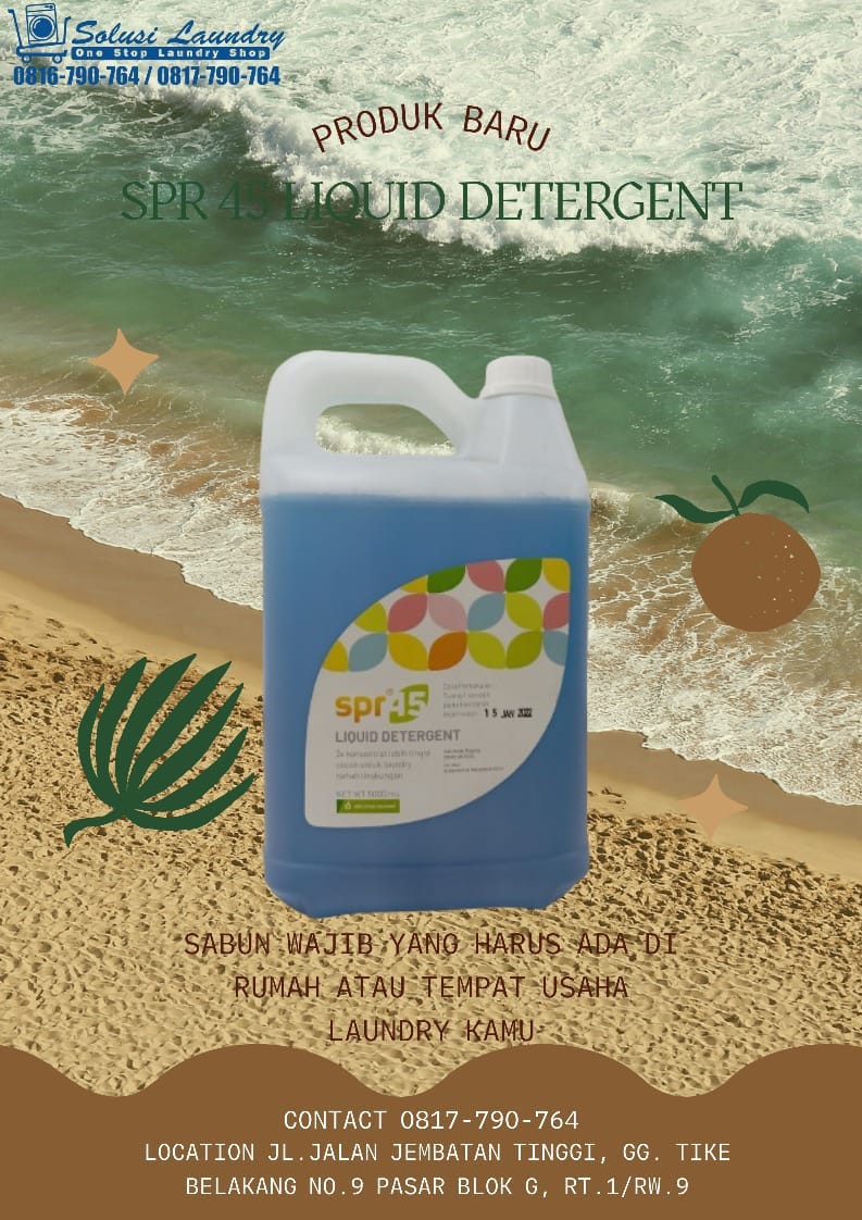Liquid Detergent SPR45 - malik softener - Medium