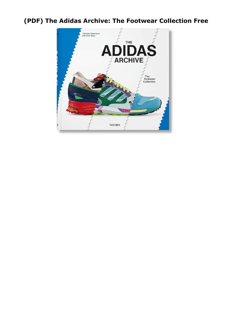 (PDF) The Adidas Archive: The Footwear Collection Free ...