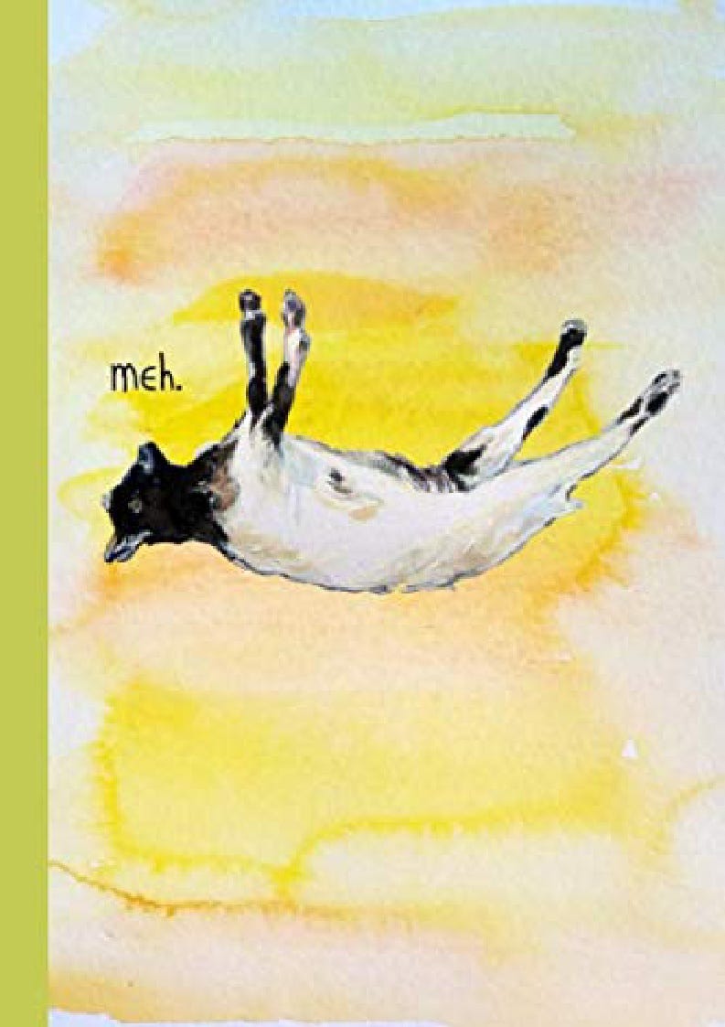 PDF Goat Journal: meh. Funny Fainting Goat Journal — Blank Inside ...