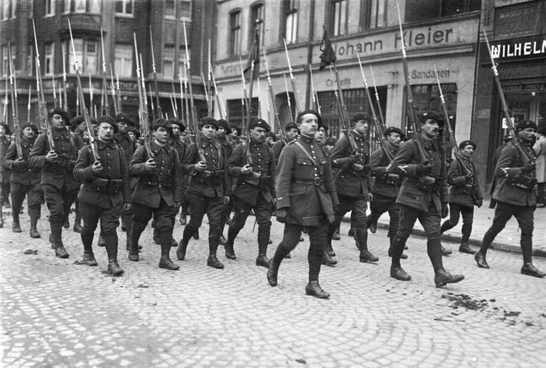 France Invaded Germany Between WWI and WWII | by Grant Piper ...