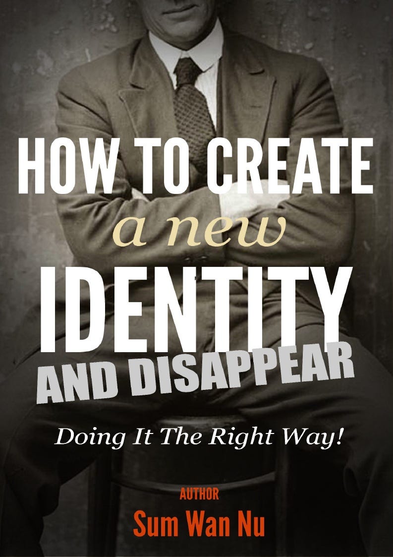 pdf kindle how to create a new identity & disappear! the right way ...
