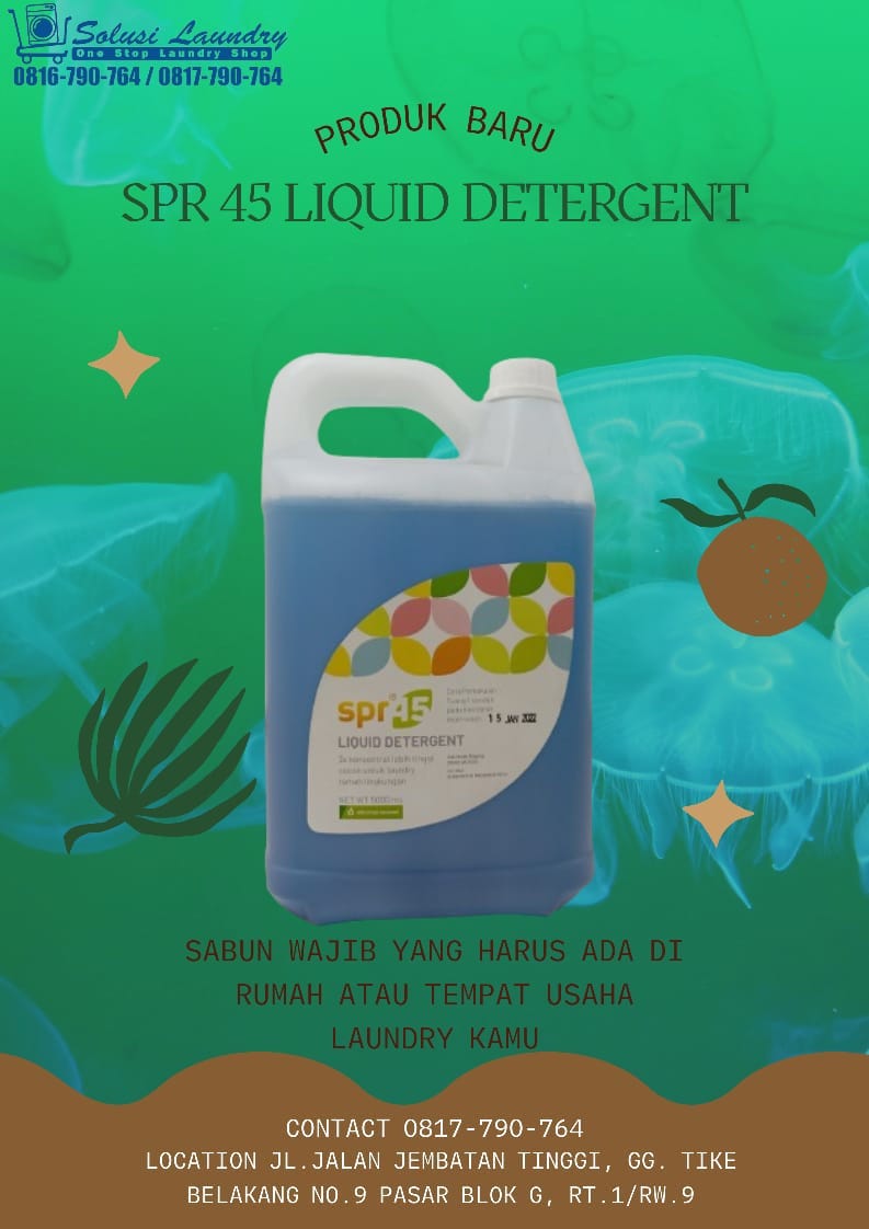 Liquid Detergent SPR45 - malik softener - Medium