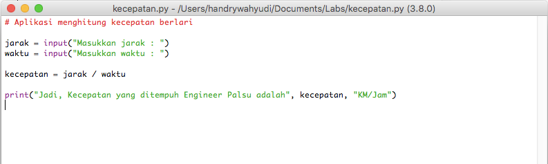 Memulai Perjalanan Python (2). Seri belajar python ala Engineer Palsu ...