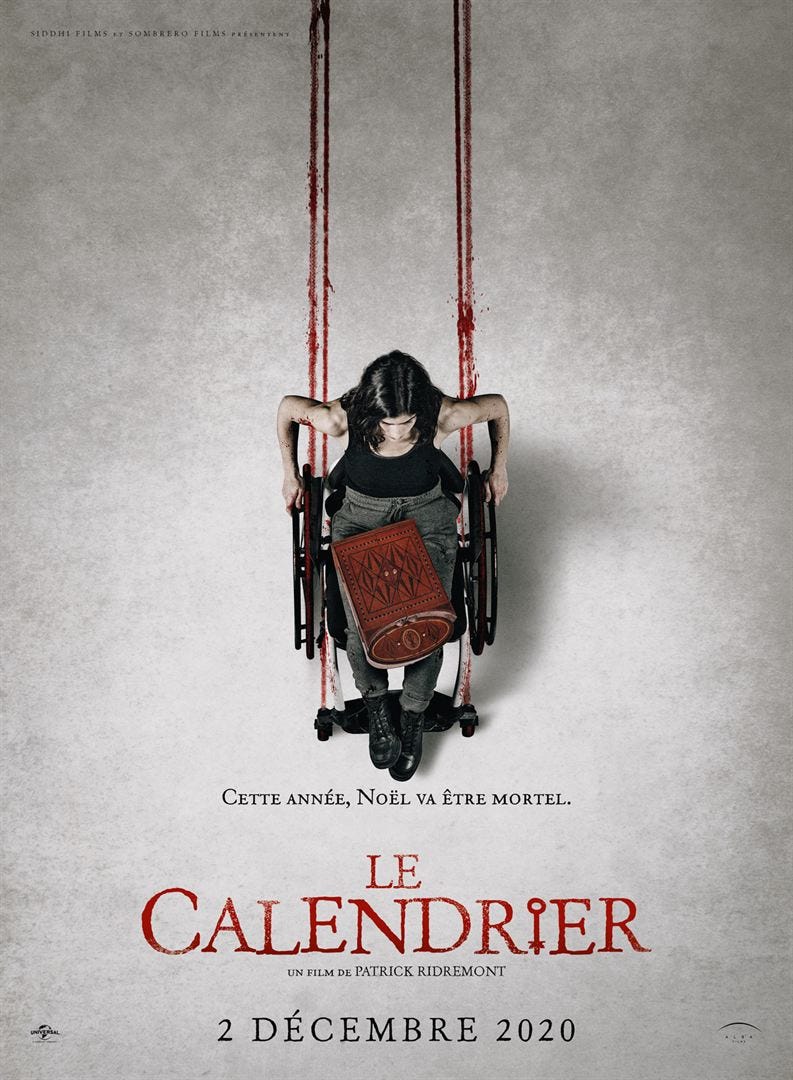 Single Sentence Movie Review: The Advent Calendar (Le calendrier) (2021 ...