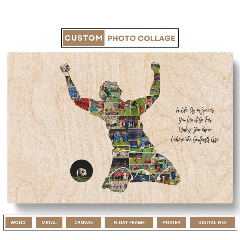 Score Big with Custom Sports Collage Gifts for Coaches this Christmas ...
