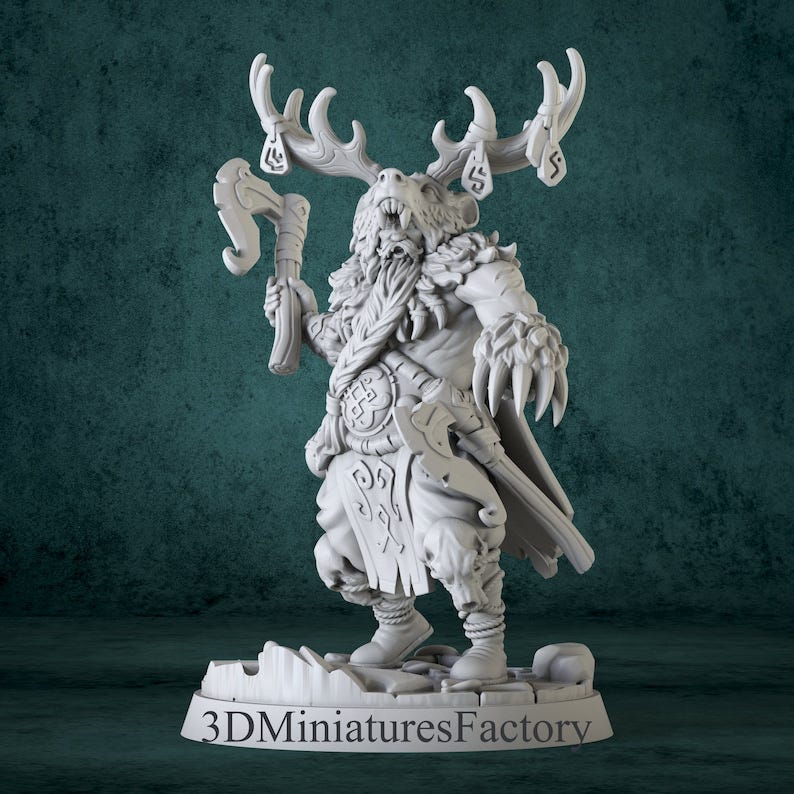 DnD Miniature for Tabletop Games — Premium dnd Miniature -Dungeons and ...