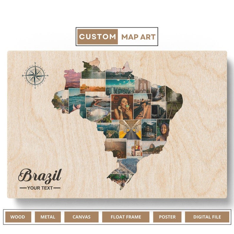 Capture the Beauty of Brazil: Unique Wall Art for Your Home Decor | by ...