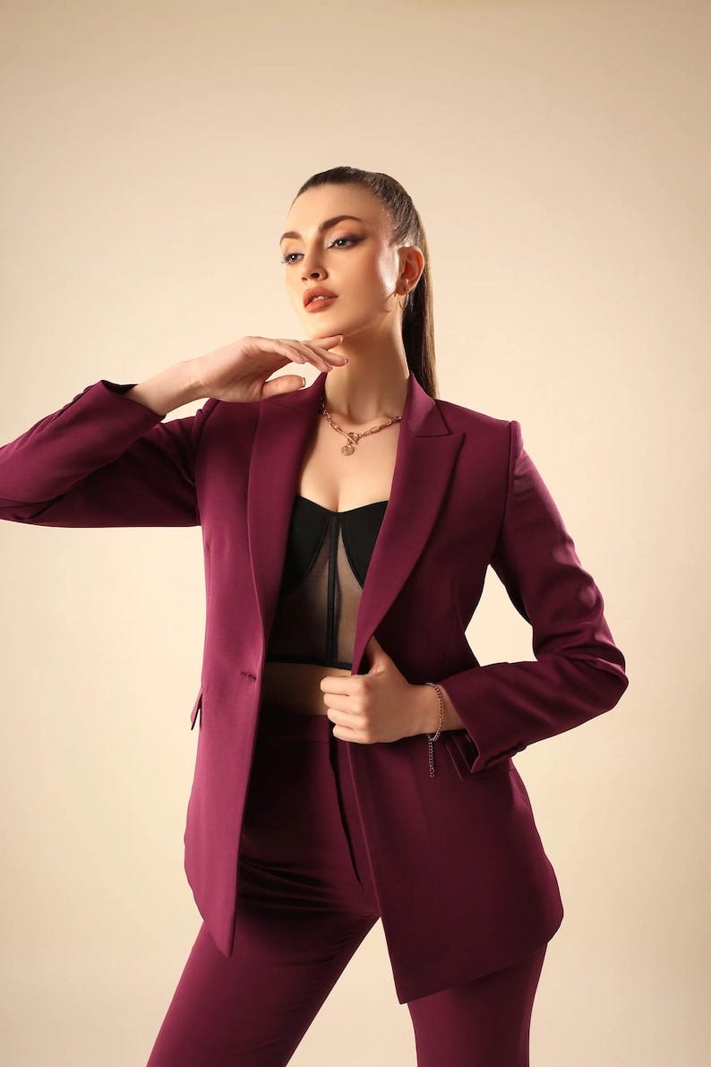 2 piece suit“Elegance Redefined: Women’s Two-Piece Suits for Effortless ...