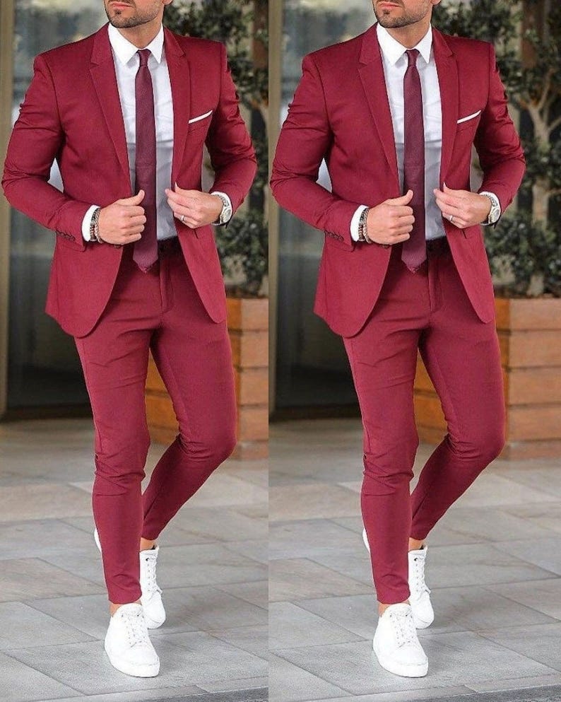 “Elegant 2-Piece Suits for Men: Timeless Style and Unmatched ...