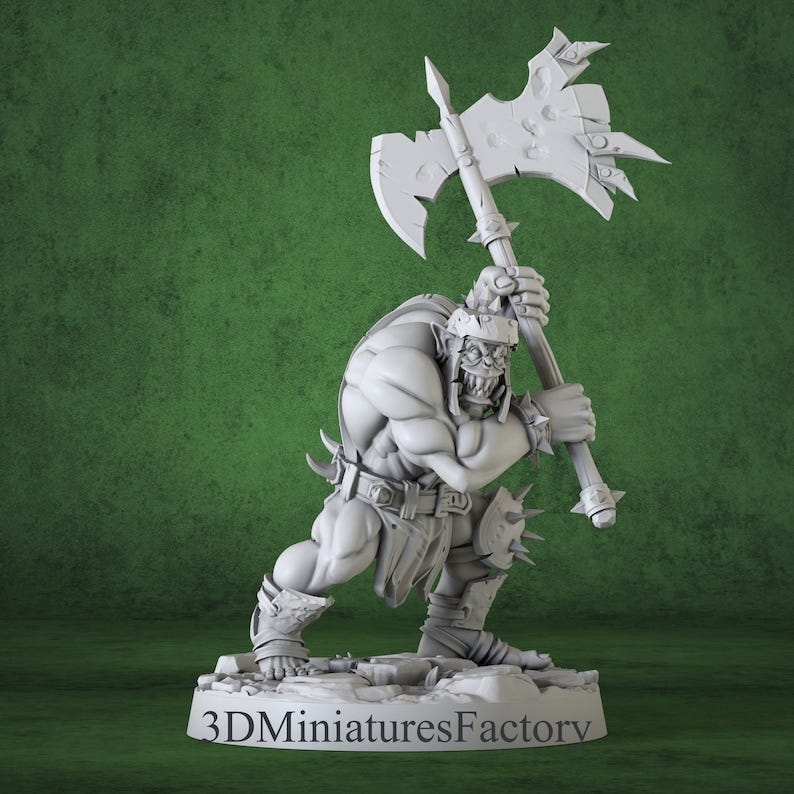 Dnd Miniature - 3D Miniatures Factory - Medium