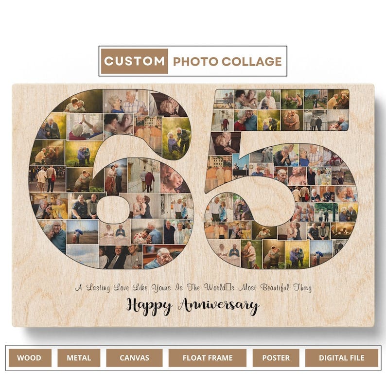 Celebrating 65 Years of Love: A Perfect Gift for Grandparents’ 65th ...