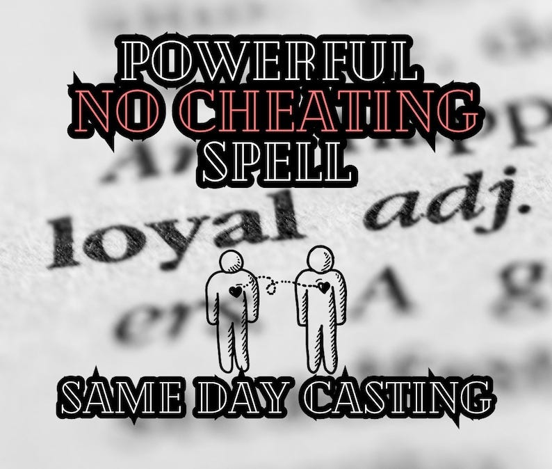 Powerful No Cheating Spell — Faithful Bonds Enchantment — Fidelity in ...