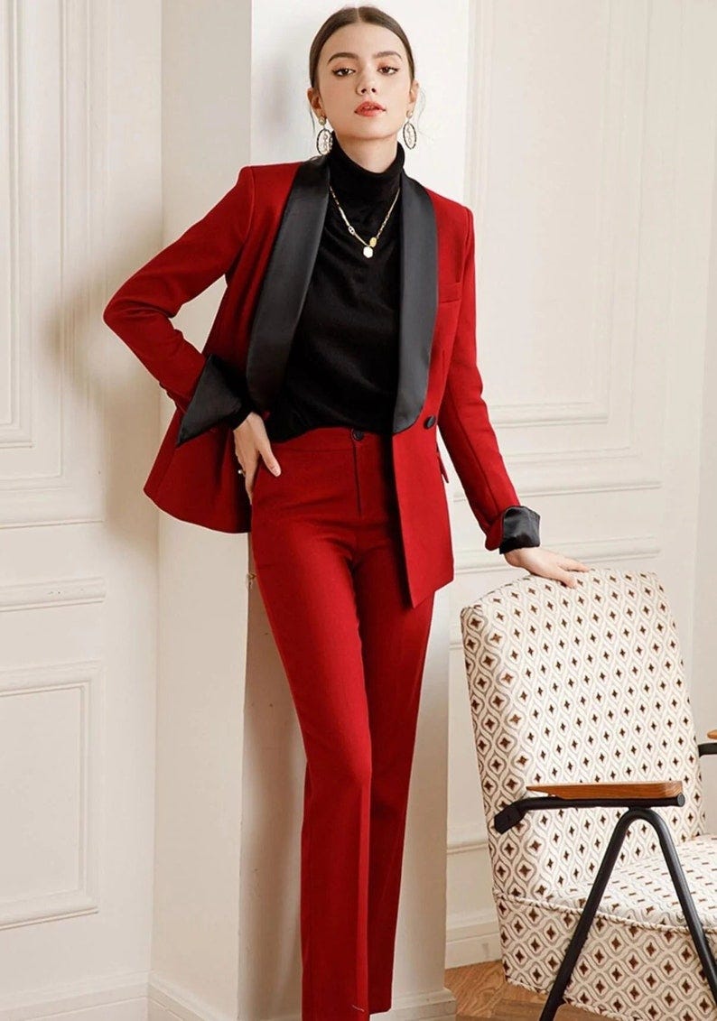 “Stunning 2-Piece Prom Suits for Women: Effortless Elegance” | by ...
