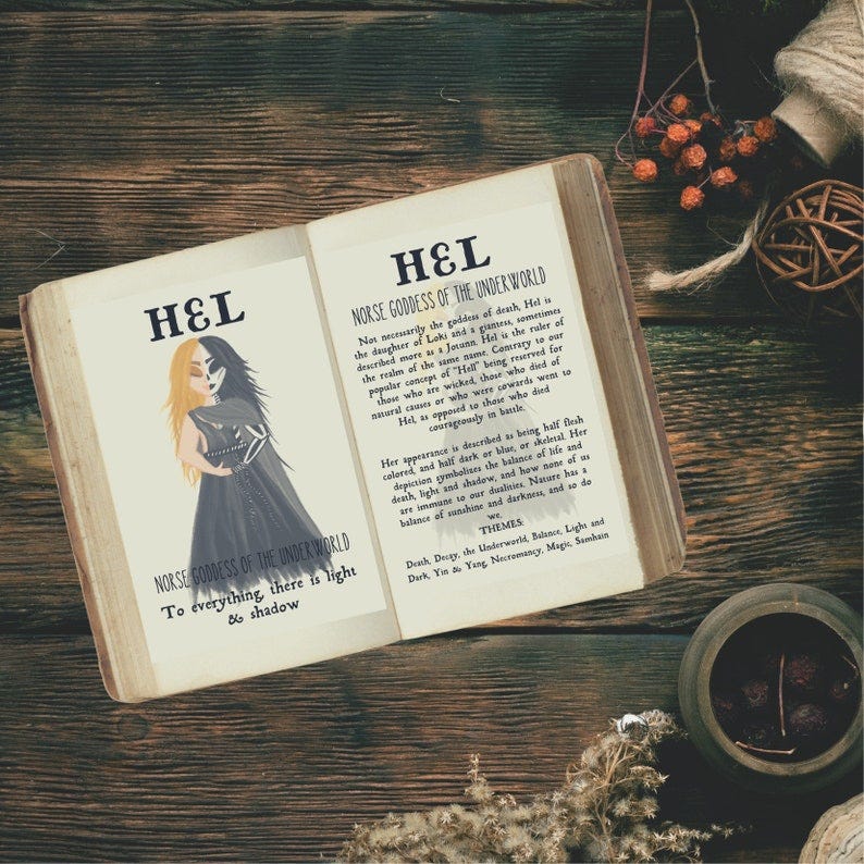 Hel to Hell.. Hel (Old Norse Hel… | by TheUreka | Medium