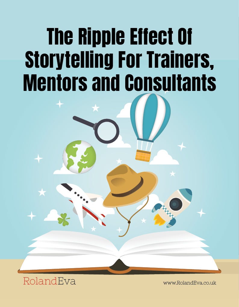 The Ripple Effect Of Storytelling For Trainers, Mentors and Consultants ...
