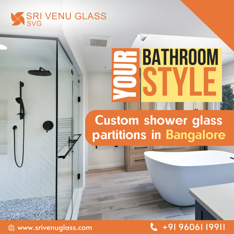 Upgrade Your Bathroom with a Shower Glass Divider from Sri Venu Glass | by srivenuglass | Jul ...