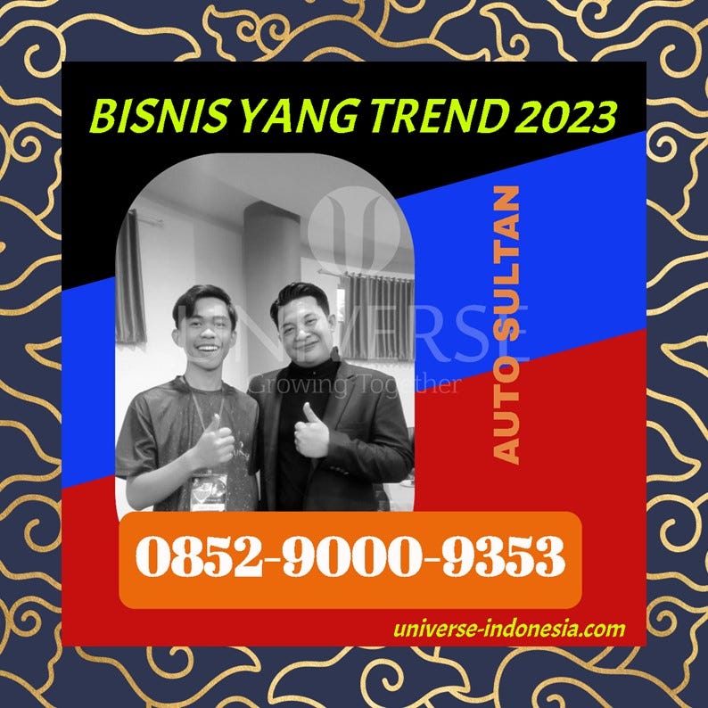 085290009353 Bisnis Universe Bisnis Yang Kreatif Dan Inovatif Bonus ...