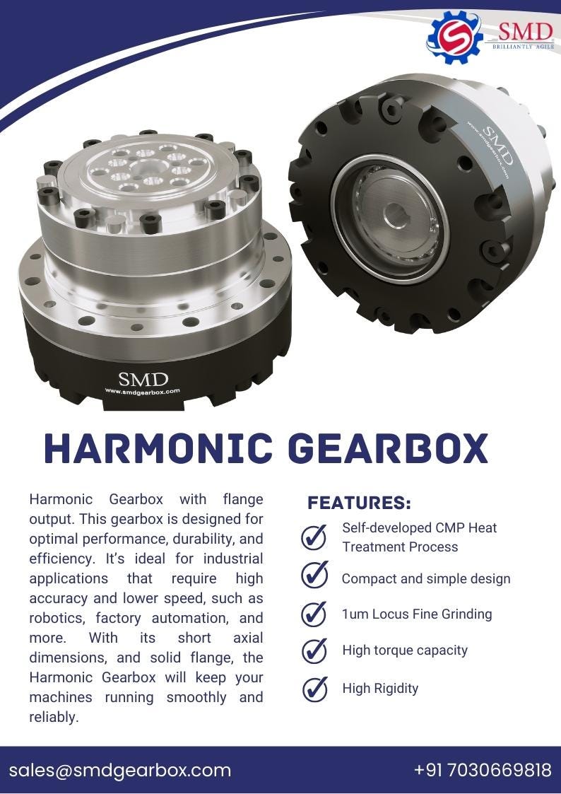 Strain wave gearbox | SMD Gearbox - Sonal - Medium