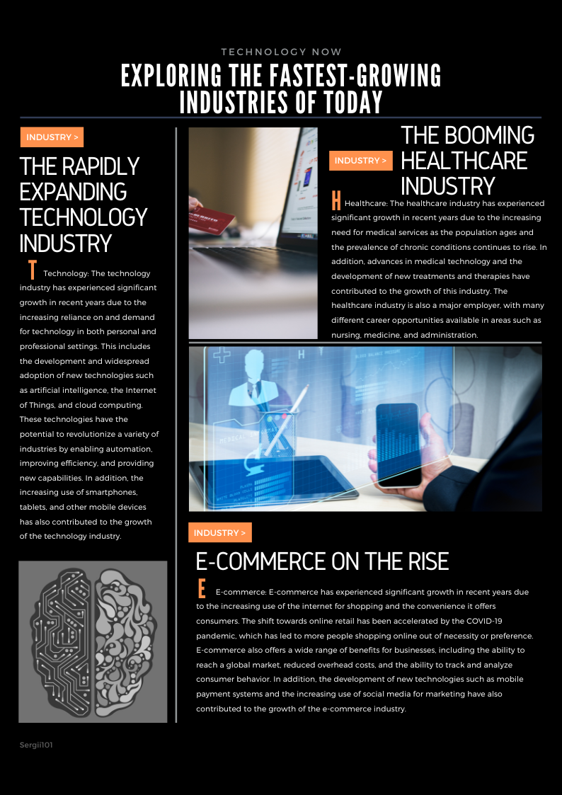 Which industry is growing the most currently, and why? | by Sergi101 ...