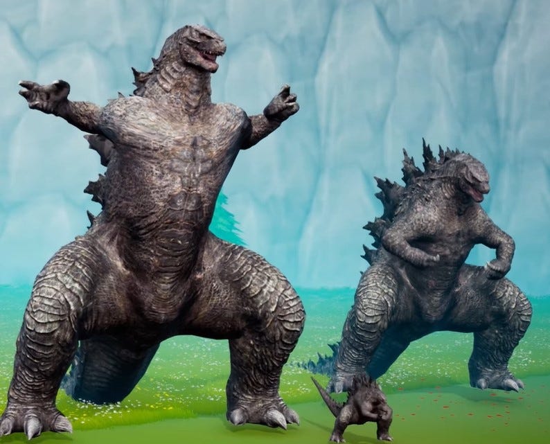 Godzilla vs Kong Family Fight - wildanimals - Medium