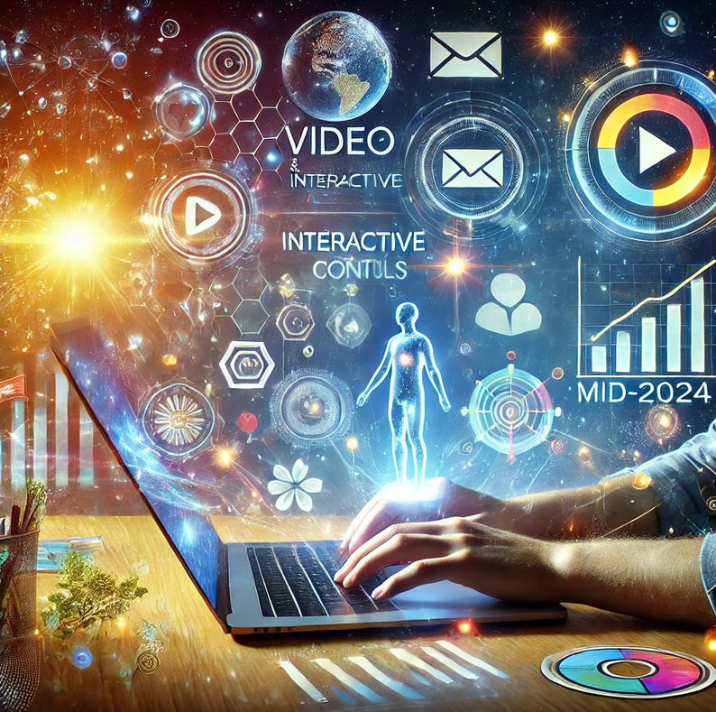 Mid-Year 2024: The Impact of Video and Interactive Content in Email Marketing | by Novena's ...