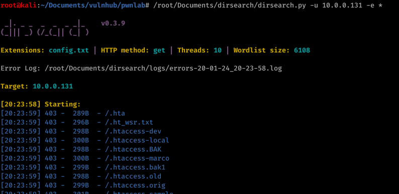 PwnLab: init|Vulnhub. IP=10.0.0.131 | by royal.gareeb | Medium