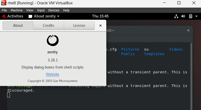 Zenity — Create Graphical Dialog Boxes in the Command Line | by Reshav Kumar | Sep, 2023 | Medium